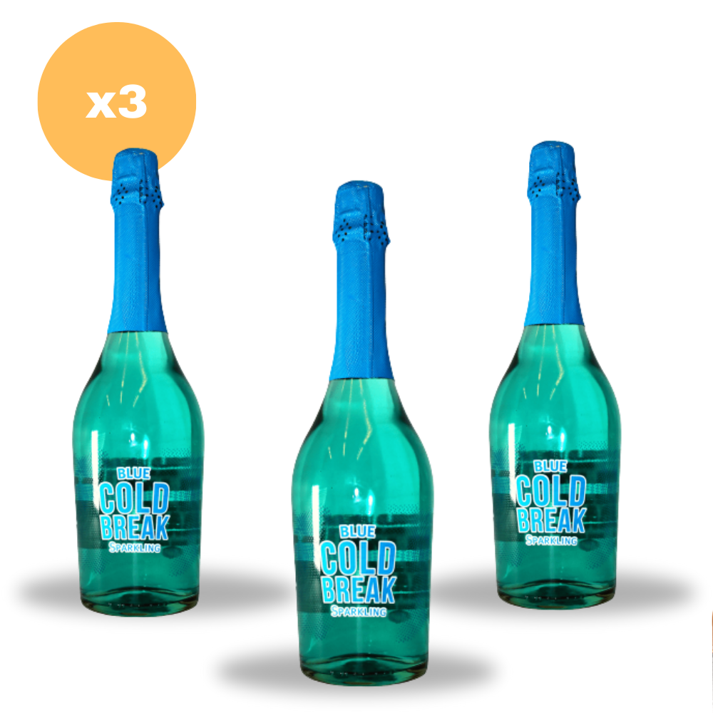 Vino Espumante Undurraga Cold Brake Blue x3 – Entrelatas