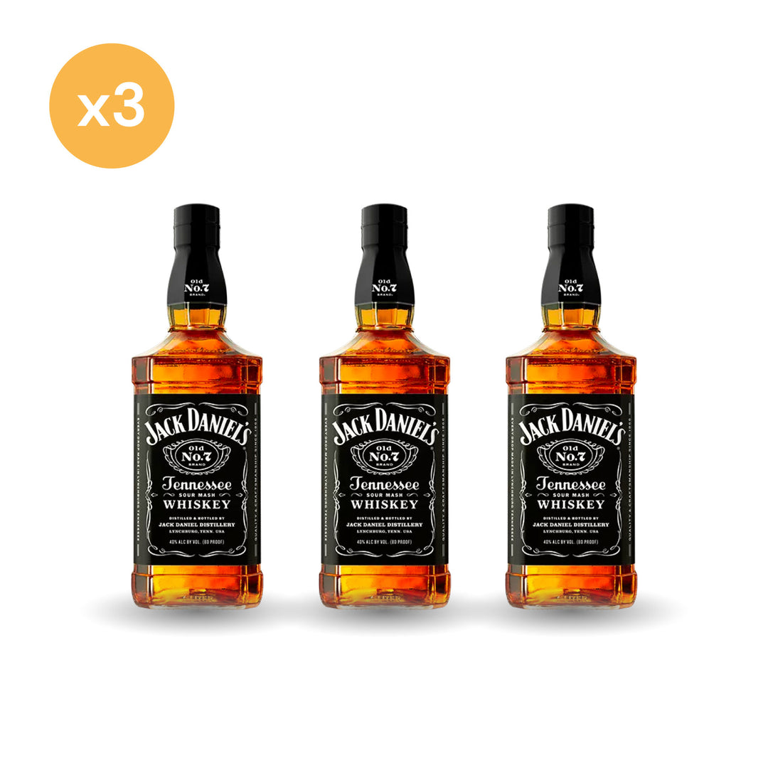 Pack x3 Jack Daniels N°7 Tennessee – Entrelatas