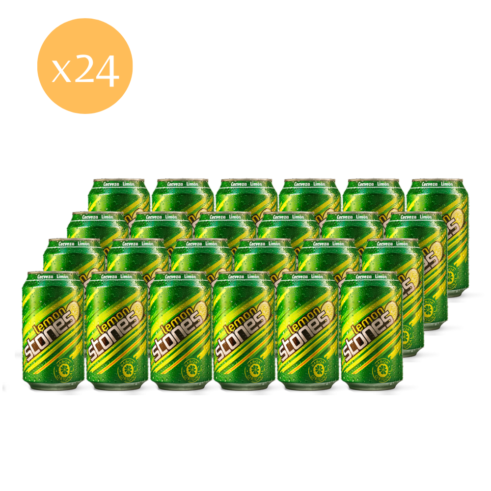 Pack Cerveza Lemon Stones x24 350c.c – Entrelatas