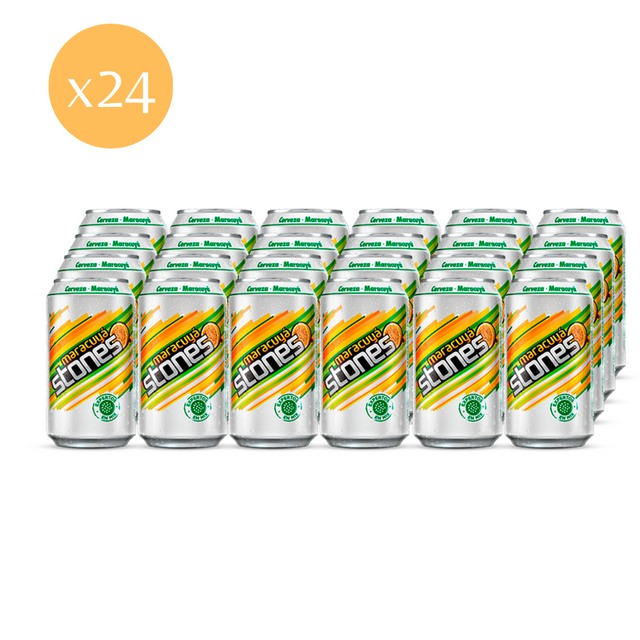 Pack Cerveza Lemon Stone Maracuya x24 – Entrelatas