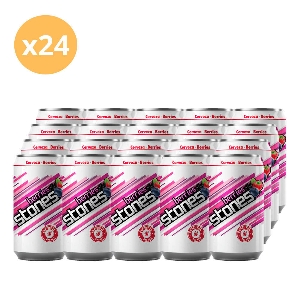 Pack Cerveza Stones Berries 470 c.c x24 – Entrelatas