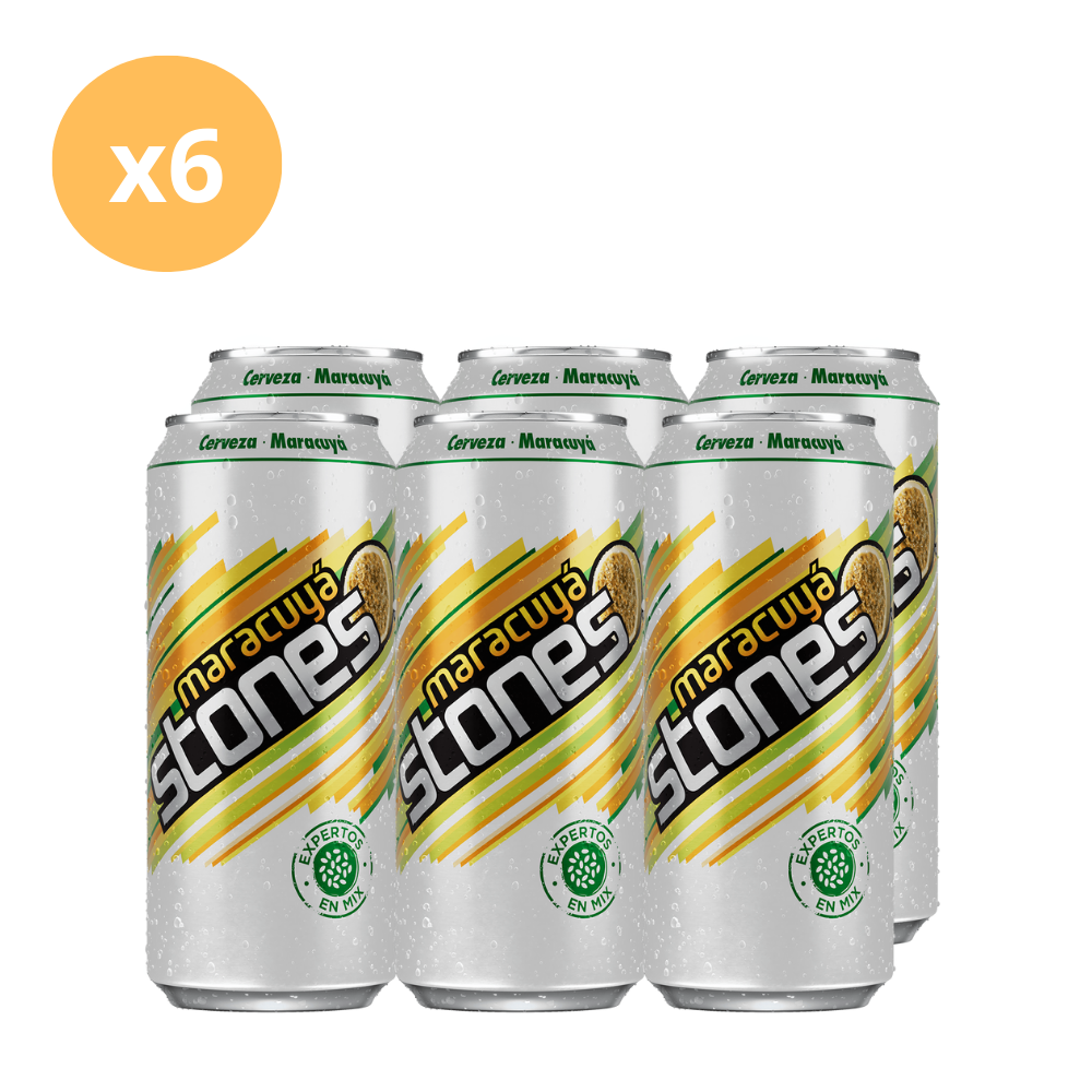 Pack Cerveza Stones Maracuya 470 c.c x6 – Entrelatas